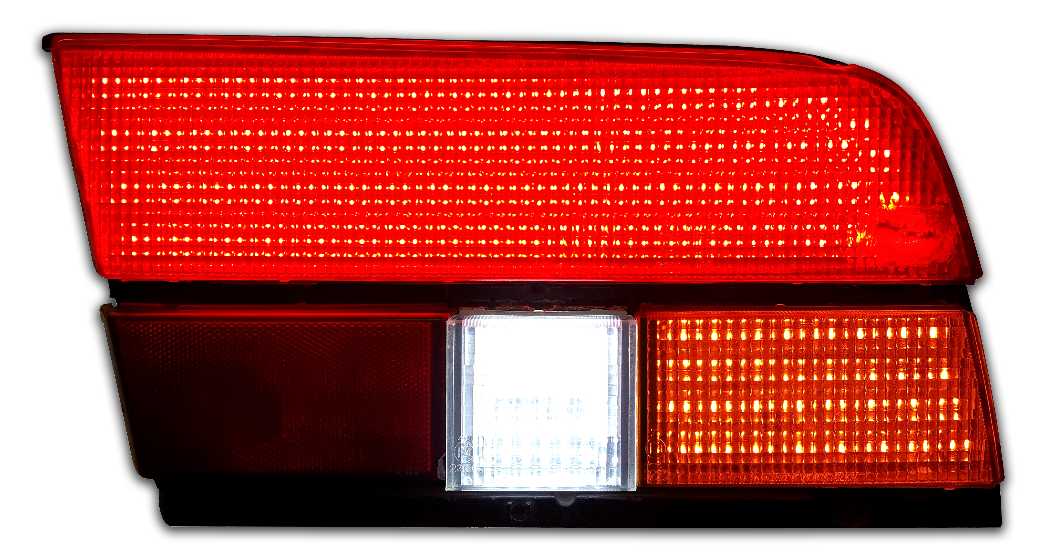 1983-87 300zx - 6 Panel Sequential LED Taillight Kit w/LED Reverse ...